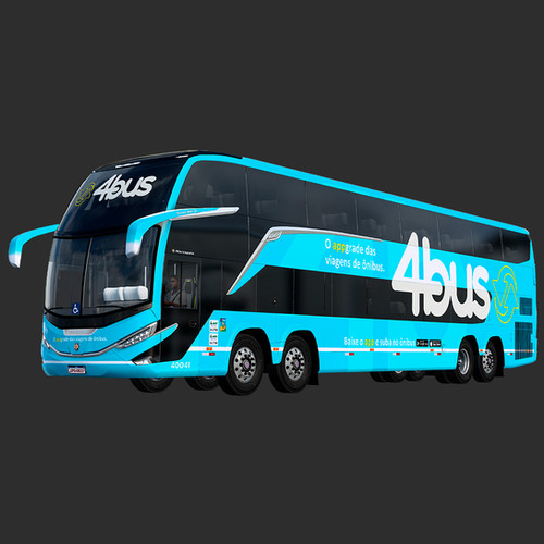 SKIN 4BUS - MARCOPOLO G8 1800 DD - MODSHOP | Upgames