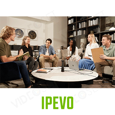IPEVO TOTEM 360 Panoramic Conference Camera and Speakerphone | וידאוסט ...