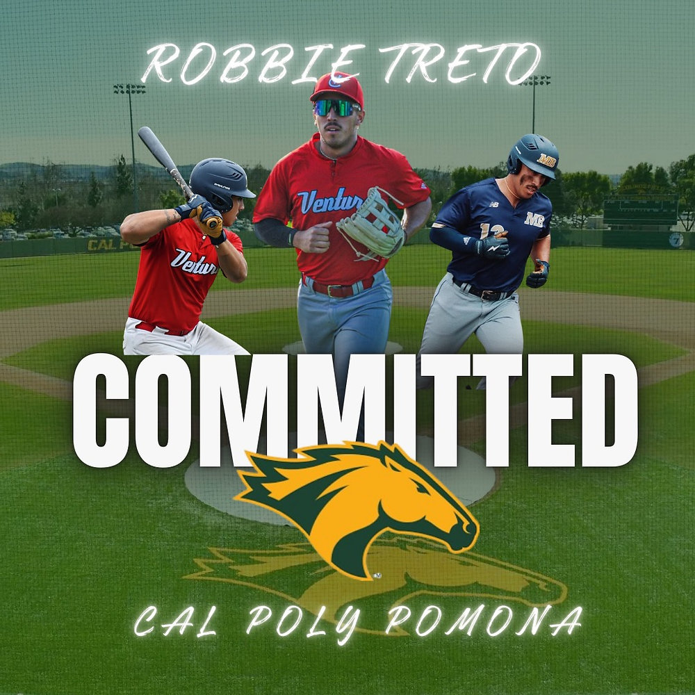 Robbie Treto committed to Cal Poly Pomona