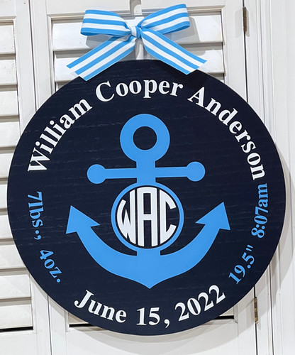 Wooden 18” Sign | yourpreppypresent