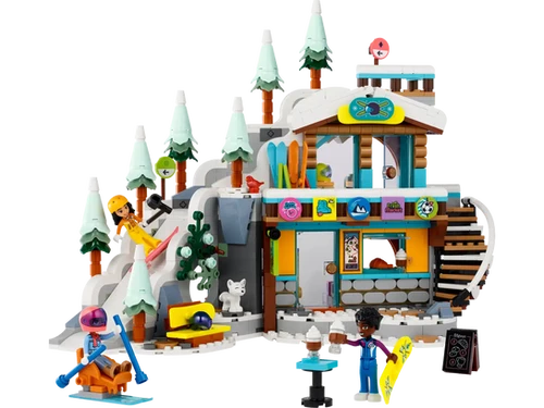 41756 Holiday Ski Slope and Café | Bricks&BlocksLibrary