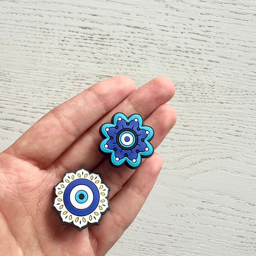 Jibbitz - Flower Evil Eye | Calliopi By Design