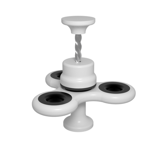 White Spinner Pump | Spinner Pump