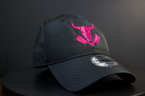 Pink Skull and Cleaver Hat | BinghamsCustomMeats