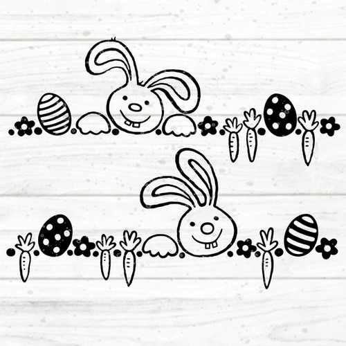 Hasen Plotterdatei SVG DXF FCM | byseehasdesign