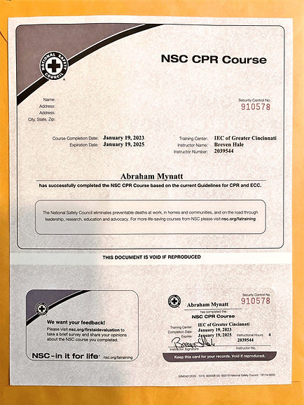 Credentials | Acm Electric LLC