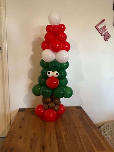Tabletop Christmas Tree | balloons-brisbane