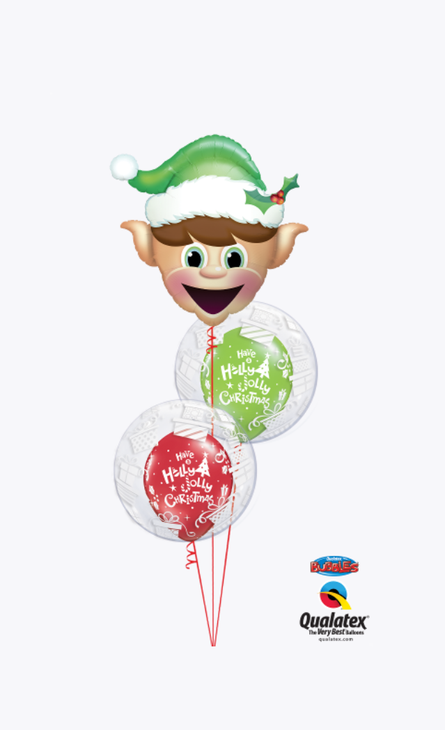 Christmas Elf Balloon Bouquet | balloons-brisbane