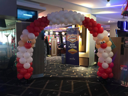 Santa Balloon Arch Brisbane