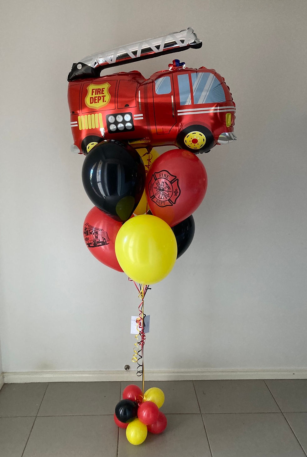 Fire Truck Balloon Bouquet | balloons-brisbane