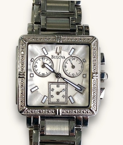 BULOVA DIAMOND CHRONOGRAPH MODEL 96R000 - 00782H | MJ Cash for Gold