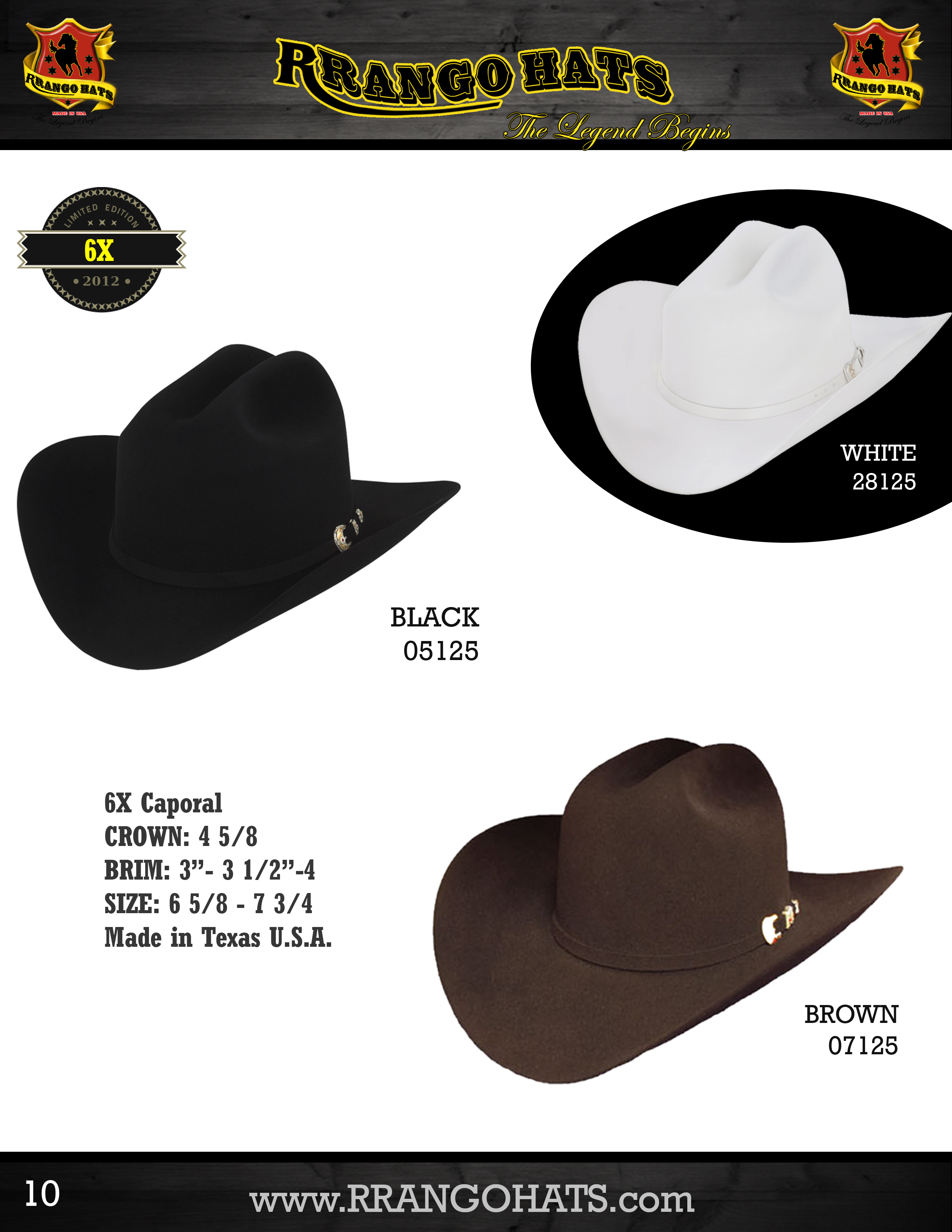 CATALOG | rrangohatsofficial