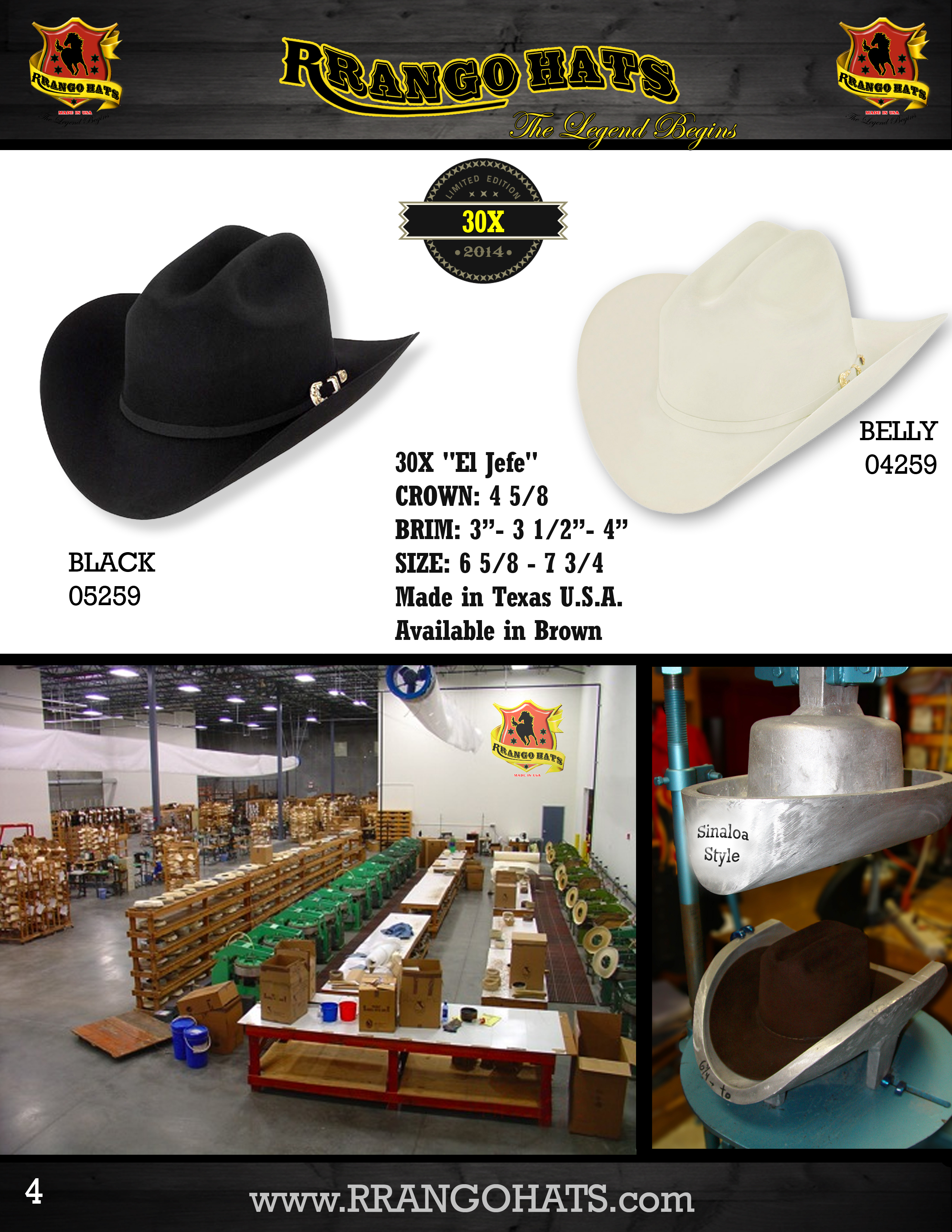 CATALOG | rrangohatsofficial