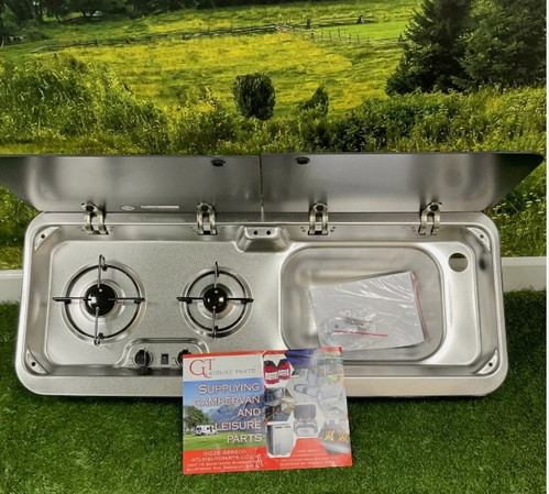 Two Burner Combination Unit With Right Hand Bowl | Barnsley | GT ...