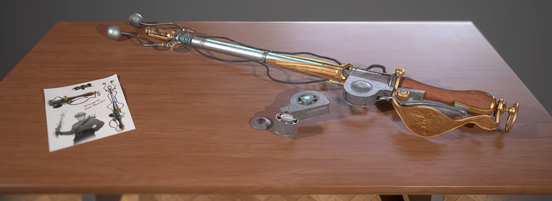 Contrast, Drama, Gradients: Setting up a base thought process for texturing