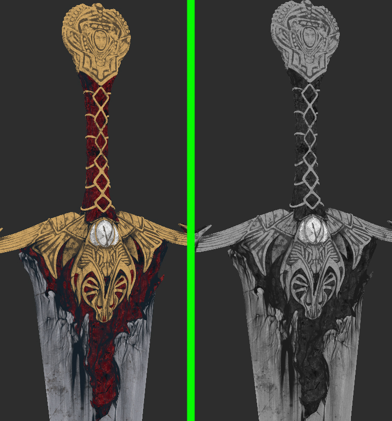 Contrast, Drama, Gradients: Setting up a base thought process for texturing