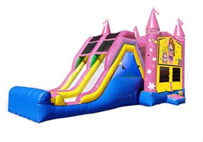 Double Pink Castle | all-star-rentals