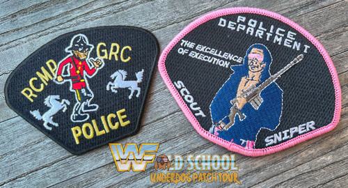 WWF Old School Scout Sniper Hart & Royal Police Mountie | Underdog ...