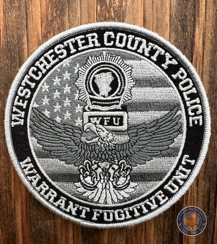 Westchester County NY Warrant Fugitive Unit subdued patch | Underdog ...