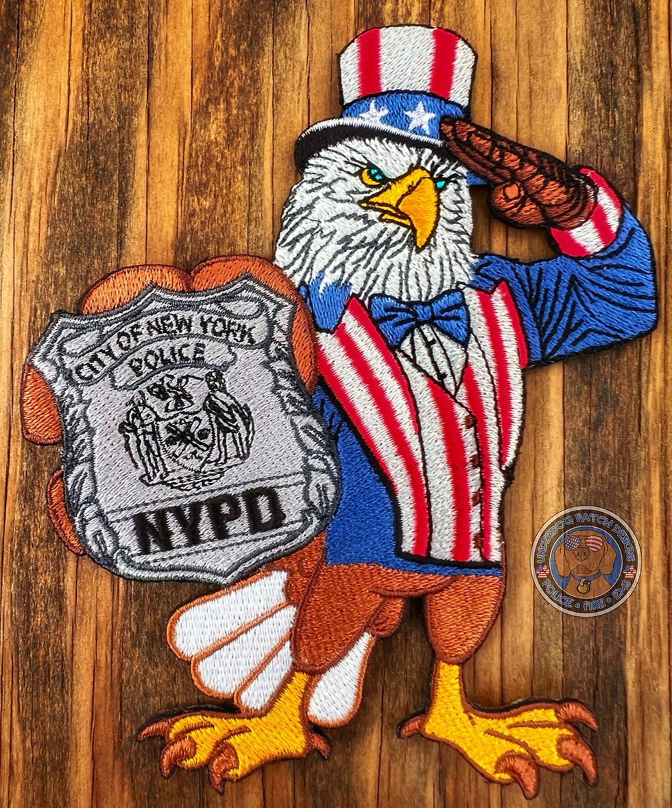 NYPD PATCHES | Underdog Patch Desig