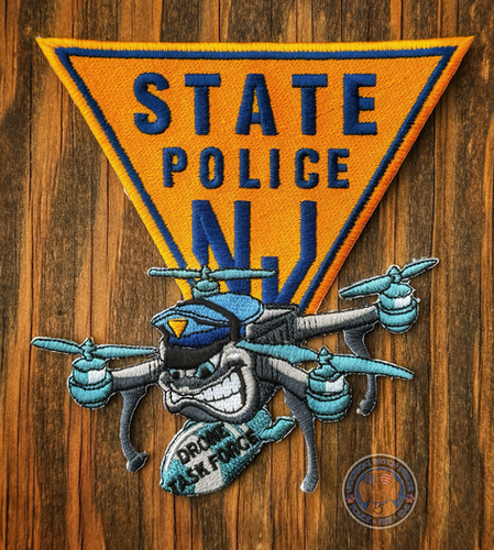 Copy of New Jersey State Police Drone Task Force 5.5” patch | Underdog ...