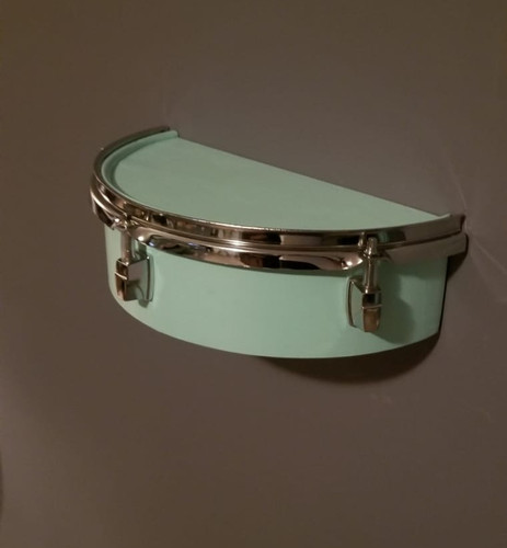 Custom Sized Drum Wall Shelf- Made To Order | Funky Upbeat Designs