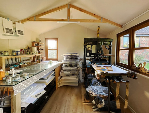 Linocuts | Norfolk | Max Angus | Linocut Print Page