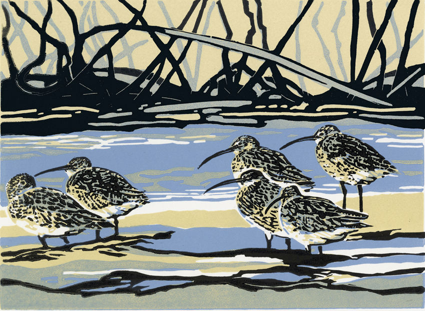 Linocuts | Norfolk | Max Angus | Linocut Print Page