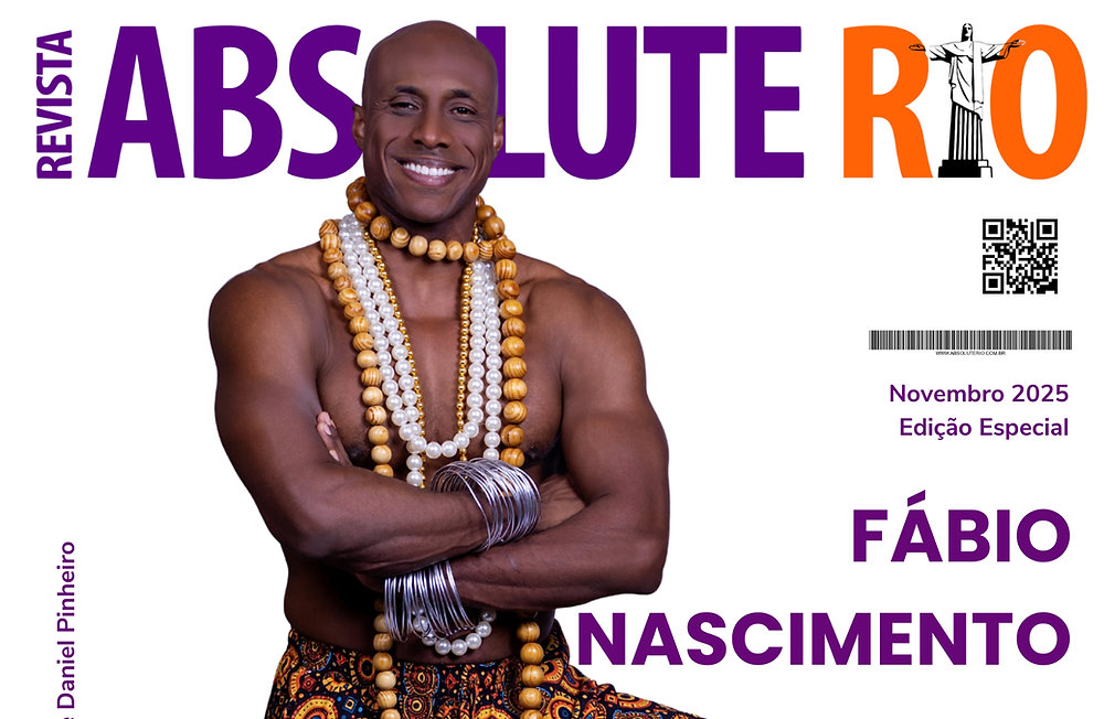 Ator Fábio Nascimento que vem fazendo sucesso como Agente Federal Gilson em Arcanjo Renegado é o ...