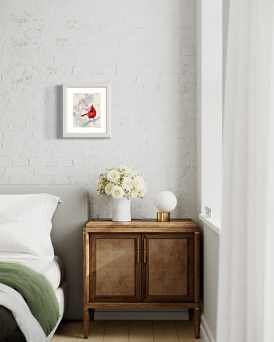 Scarlet Solitude | Peter Wu Fine Art