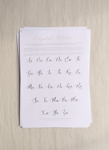 ERA Calligraphy | Improve your Modern Calligraphy