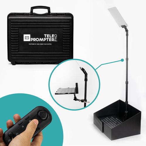 Prompter prezydencki (do przemówień) iPresent Pro Pack