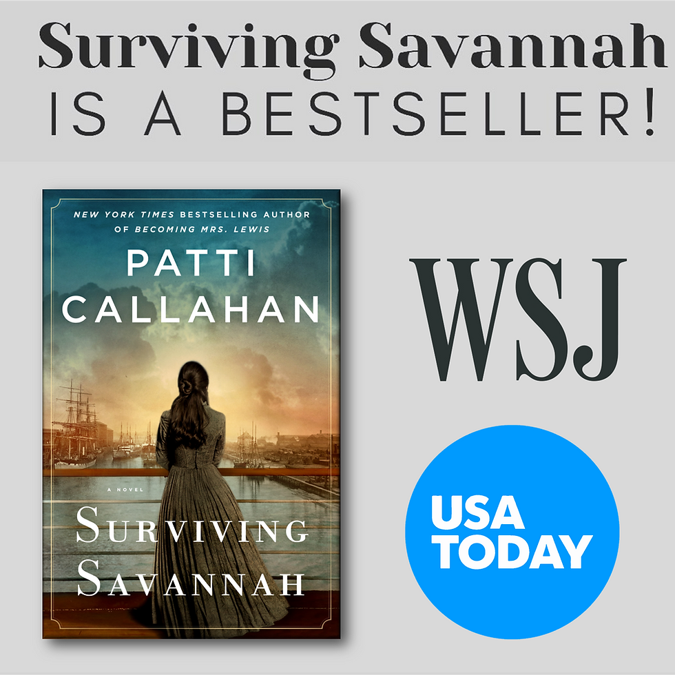 Surviving Savannah: WSJ & USA Today Bestseller List