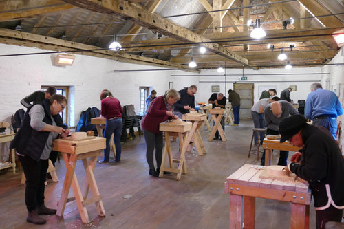 Wood carving workshop | amerton