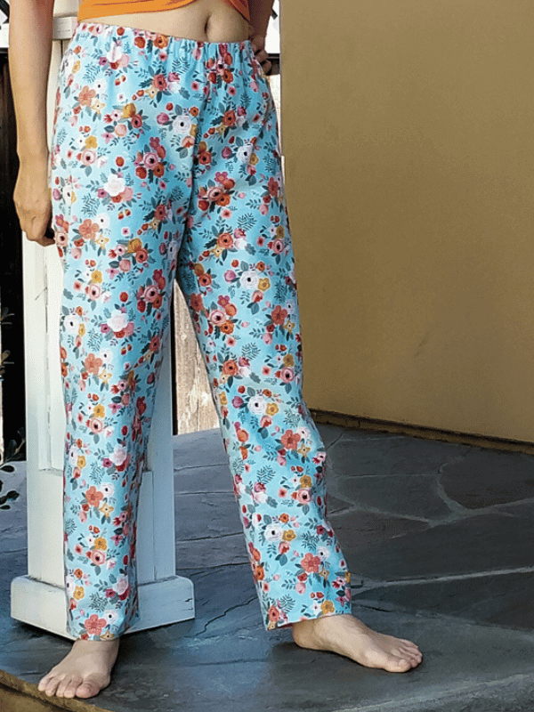 Free Womens Pajama Pants Sewing PDF Pattern | Pivot Point Patterns