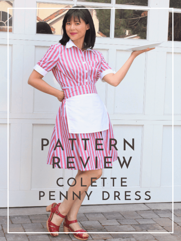 I accidentally made a Halloween waitress costume (Colette Penny sewing ...