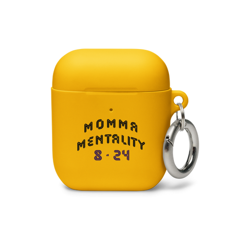 MOMMA MENTALITY RUBBER AIRPOD CASE | Two Simple