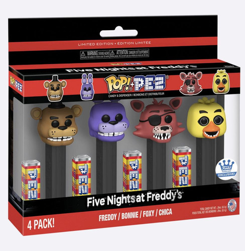 Pop + Pez FNAF 4 Pack | Pop Stop Poke Shop