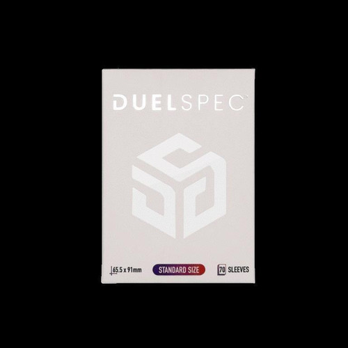 DuelSpec WHITE DS70 Sleeves | Pop Stop Poke Shop