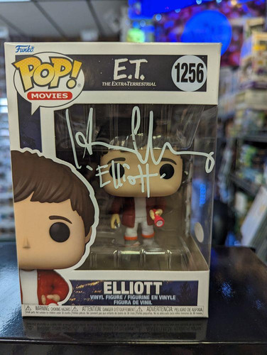 ET Elliot #1256 Signed in White Inscribed "Elliott" JSA Funko Pop | Pop ...