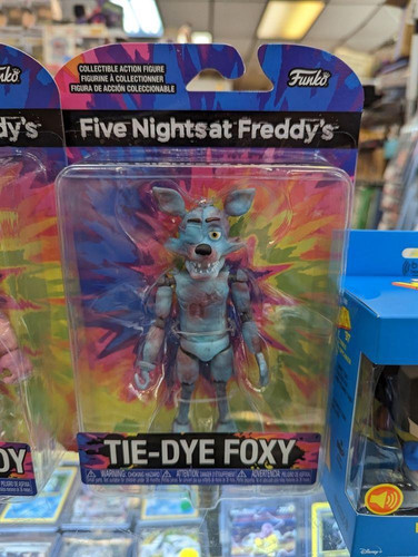 FNAF Tie-Dye Foxy Figure | Pop Stop Poke Shop