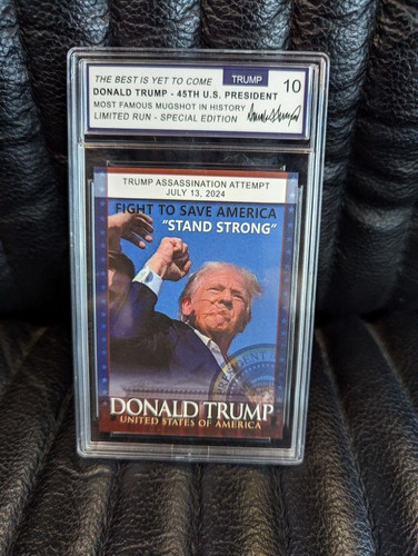 Donald Trump Graded Card | Pop Stop Poke Shop