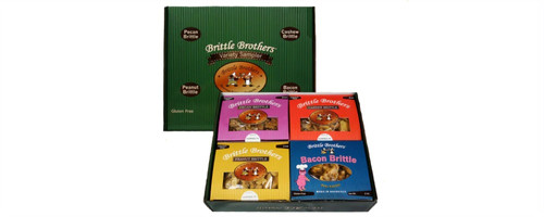 Variety Gift Set, 4 - 1 lb. Boxes | Brittle Brothers