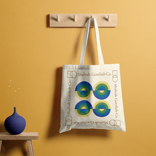 70s Collection Bauhaus Tote | Shalvah Gottlieb Co