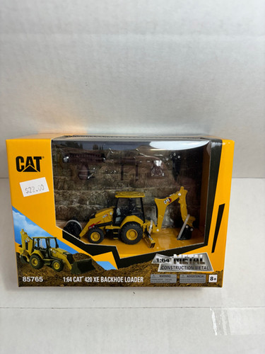 1/64 CAT 420XE Backhoe Loader | Farmer Toy Store