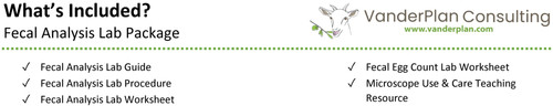 Fecal Analysis Lab Package | VanderPlan