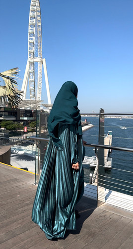 Hafsa Satin Butterfly | Al Jauhara Collections