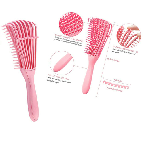 Pink Detangler Brush | Growthrefinement