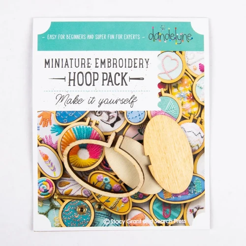 Miniature Embroidery hoop pack DL0016 | Terrace Quilting 1