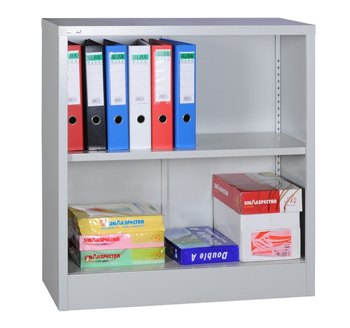 Half Height Open Office Cabinet with one adjustable Shelf | Arab Gulf ...